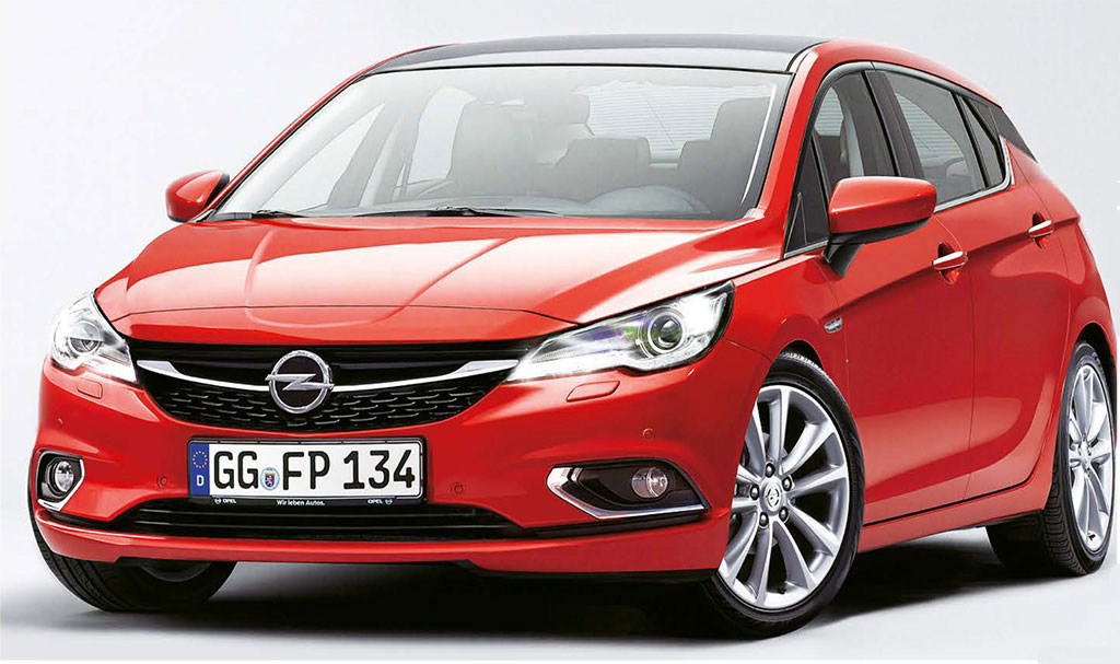 Nowy Opel Astra V - model 2015 2016 - DIXI-CAR